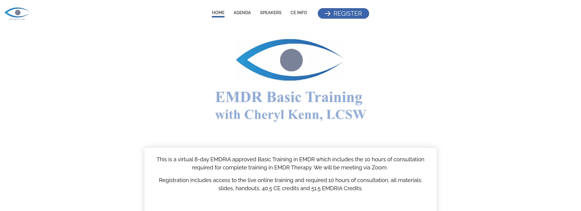 EMDR Basic Training